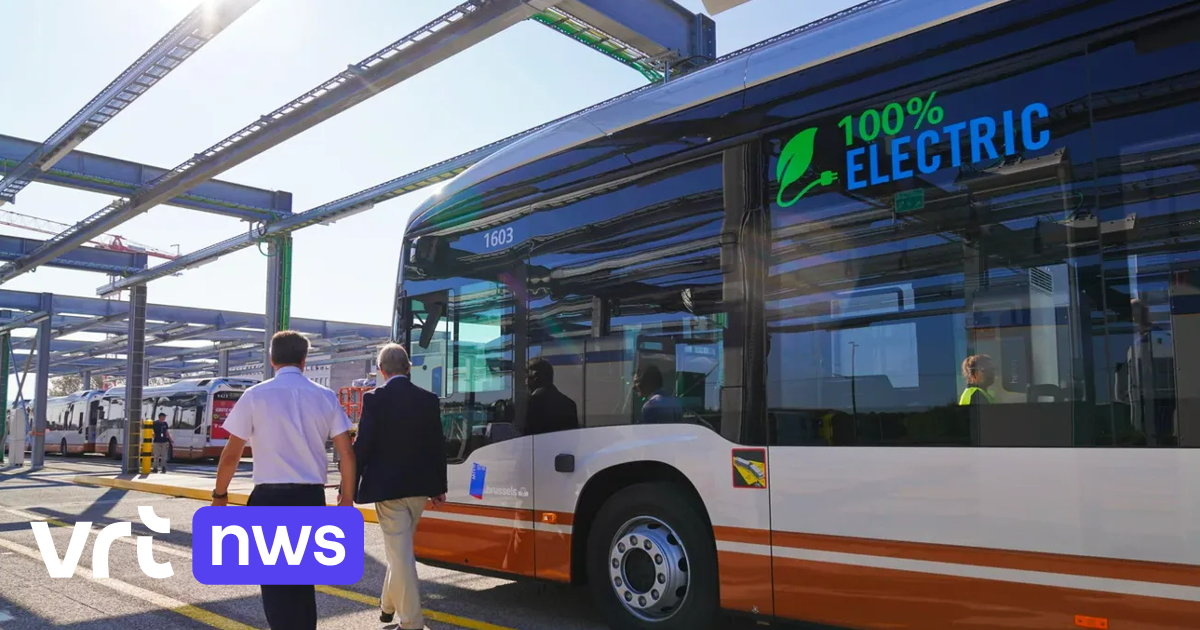First all-electric buses enter service in Brussels | VRT NWS: news