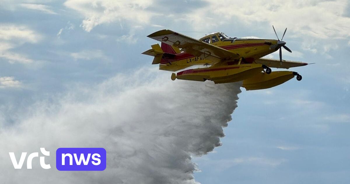 Vliegveld Zwartberg wordt uitvalsbasis voor blusvliegtuigen: “Op ...