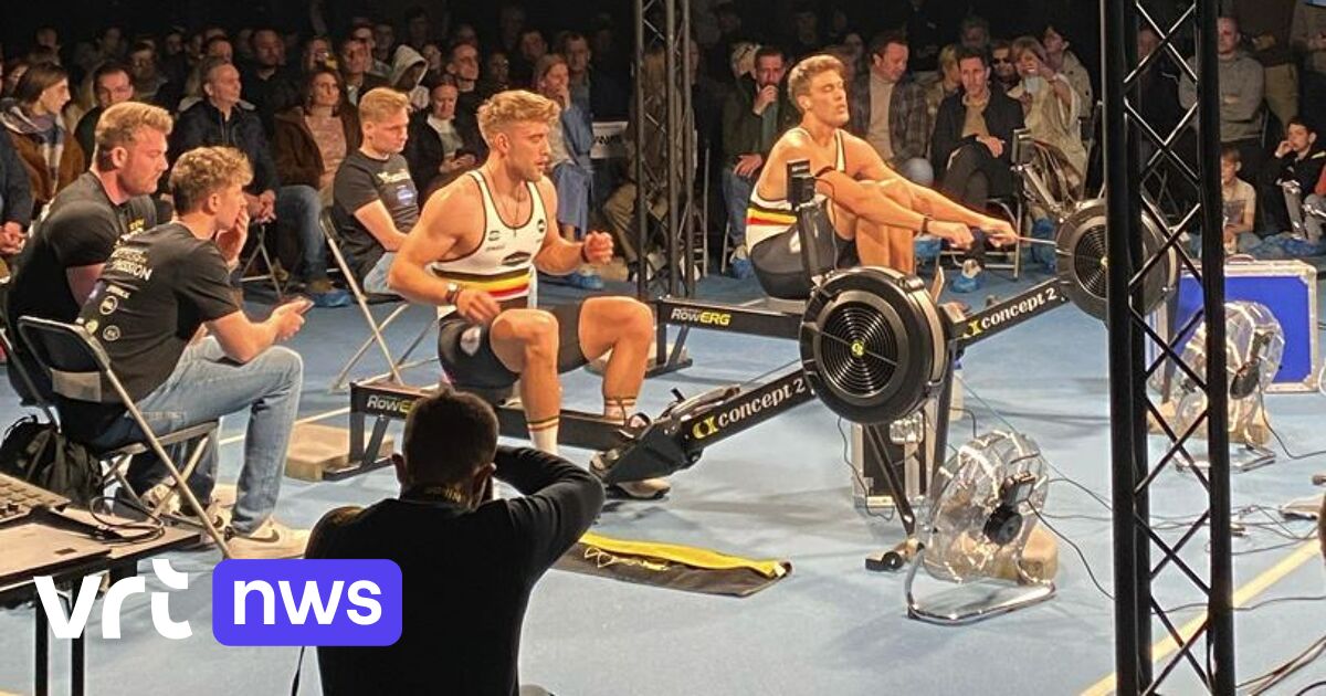 Kersvers wereldkampioen Ward Lemmelijn uit Tienen van roeitoestel naar ...