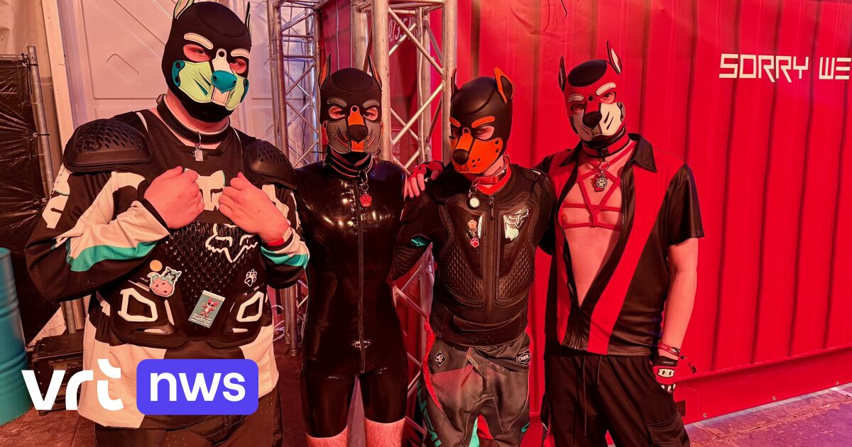 Lederen pakjes en puppymaskers: 15e editie van fetisjfestival Darklands in Antwerpen | VRT NWS ...
