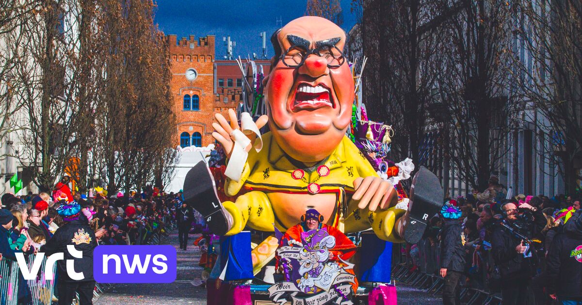 Karneval in Aalst am Sonntag: 110.000 Besucher und damit ein absoluter ...