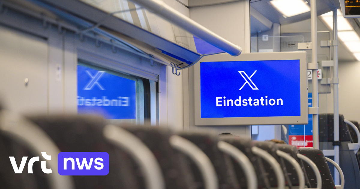 NMBS, MIVB en De Lijn verlaten X: "Niet langer in lijn met onze waarden" | VRT NWS: nieuws