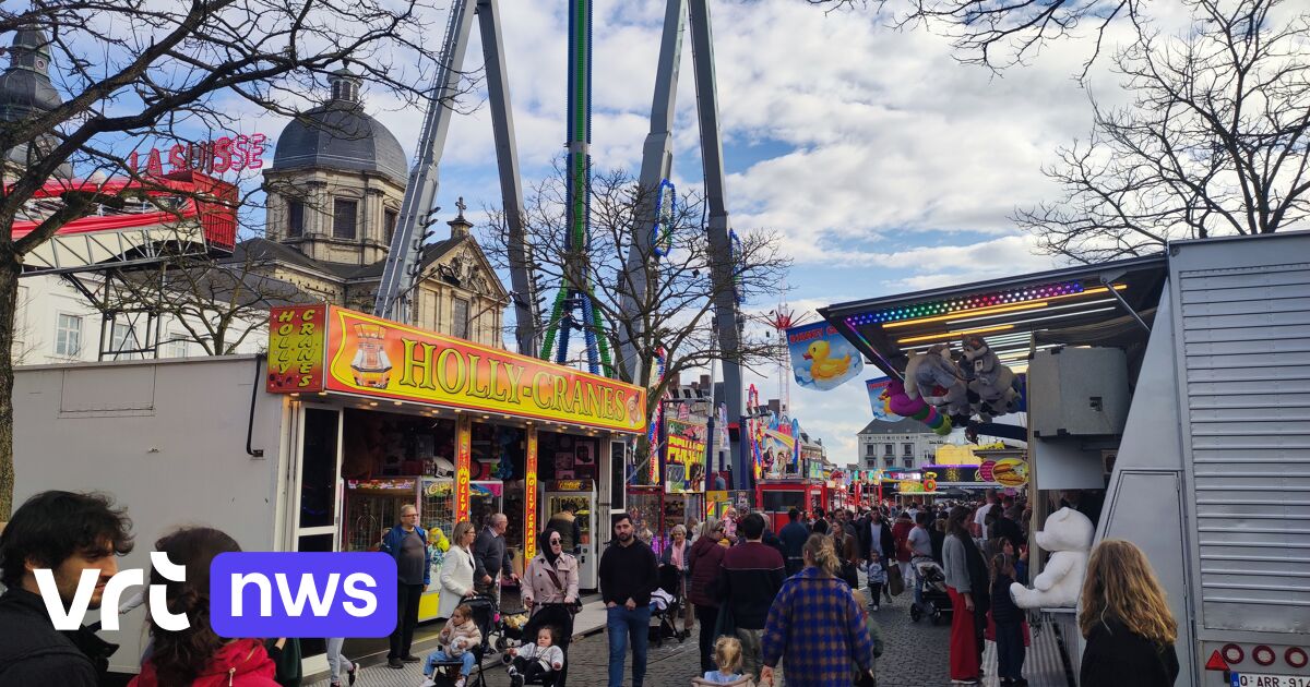 Zeker 350.000 bezoekers voor Halfvastenfoor Gent: nieuwe rupsbaan en ...