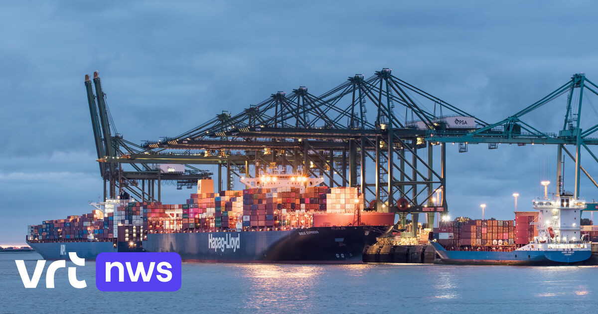 Antwerpse haven ligt plat door vakbondsactie verkeerscentrale: schade ...