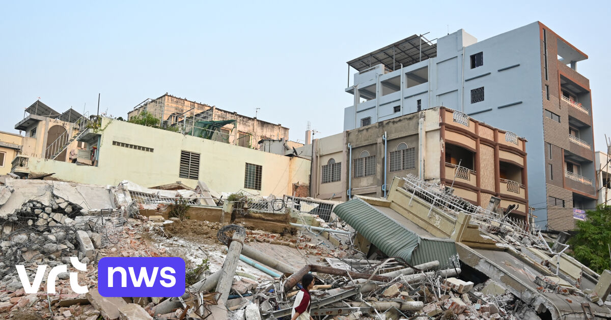 Vrouw van 63 gered uit puin in Myanmar, 91 uur na zware aardbeving in ...