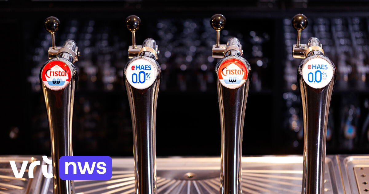 Alcoholvrij bier van Alken-Maes voortaan ook van de tap | VRT NWS: nieuws