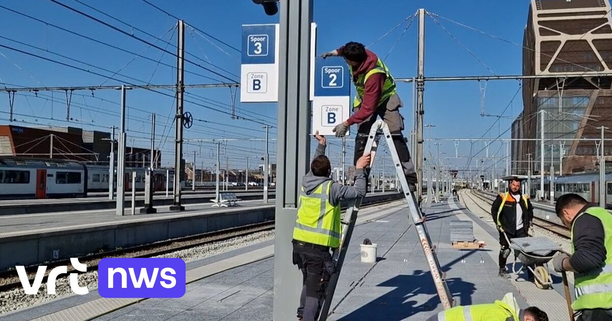 Perrons station Hasselt weer open: "Fors geïnvesteerd in ...