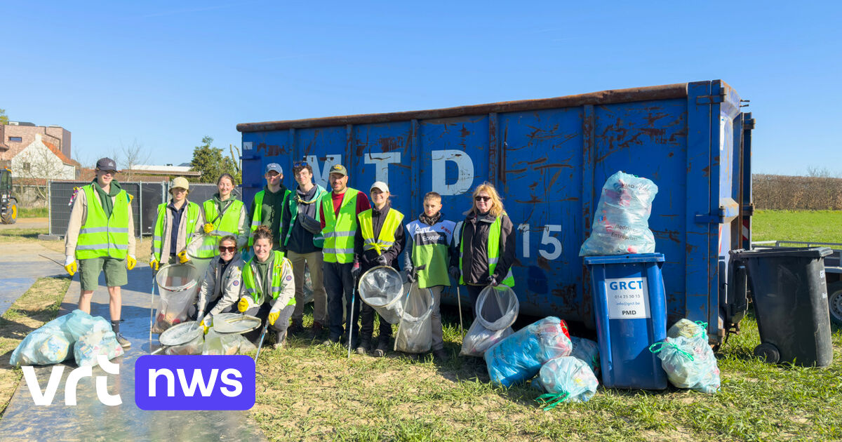 Ecoteams ruimen afval op langs parcours Ronde van Vlaanderen: "Vooral ...