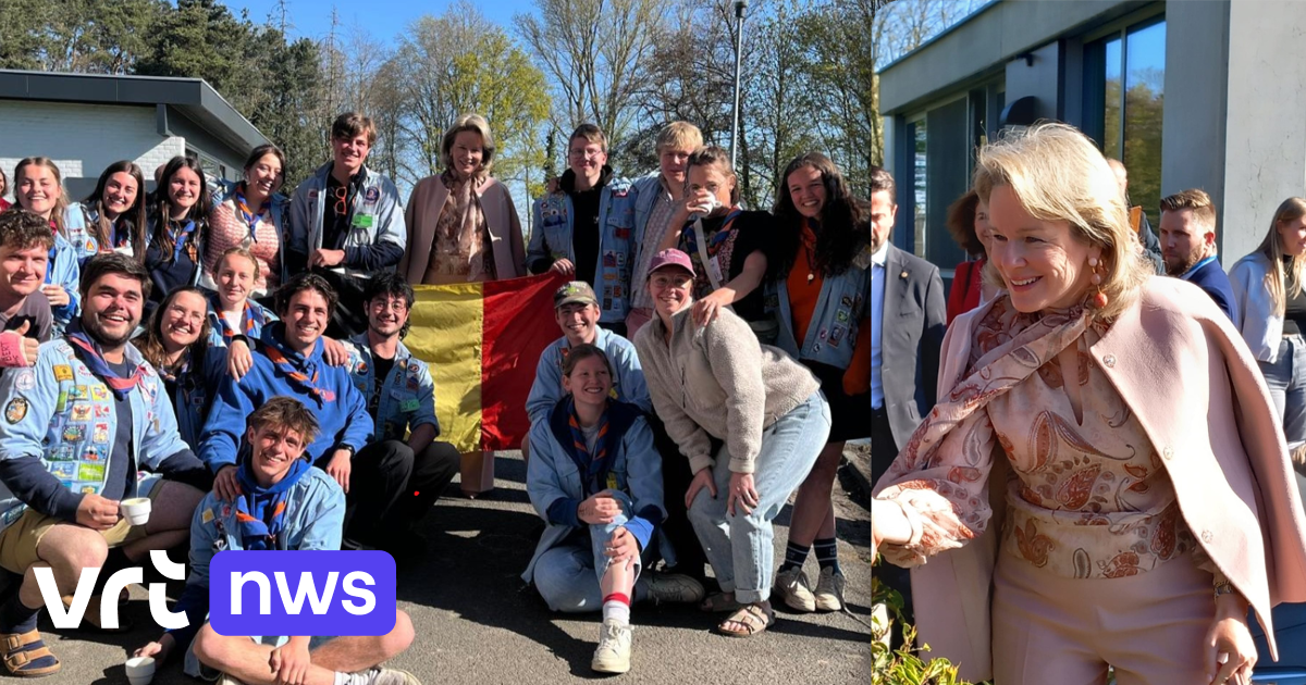 Koningin Mathilde brengt verrassingsbezoek aan KSA Noordzeegouw: "We ...
