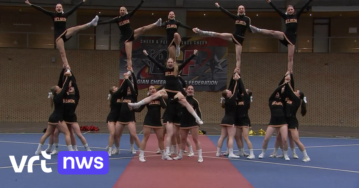 4 Belgische teams naar WK Cheerleading: "Dit is veel meer dan alleen ...