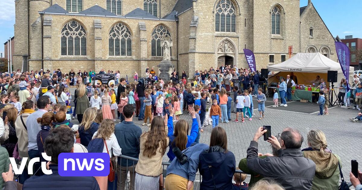 Echte paasklokken in Bonheiden: "Het klokkenwerpen was een groot succes ...