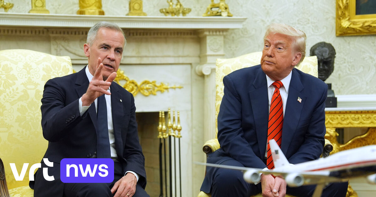 Canadese premier Carney benadrukt tijdens ontmoeting met Donald Trump dat Canada niet te koop is ...