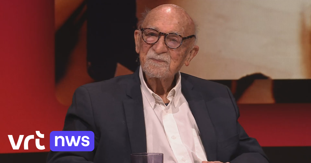 Holocaust-overlever Simon Gronowski: "Ik geloof in de menselijke goedheid" | VRT NWS: nieuws