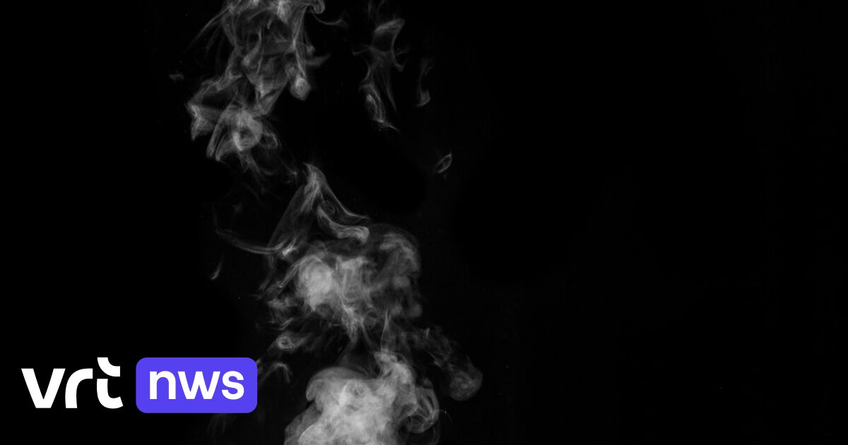 Leuvense fan van nieuwe paus bootst witte rook na door doos in brand te ...