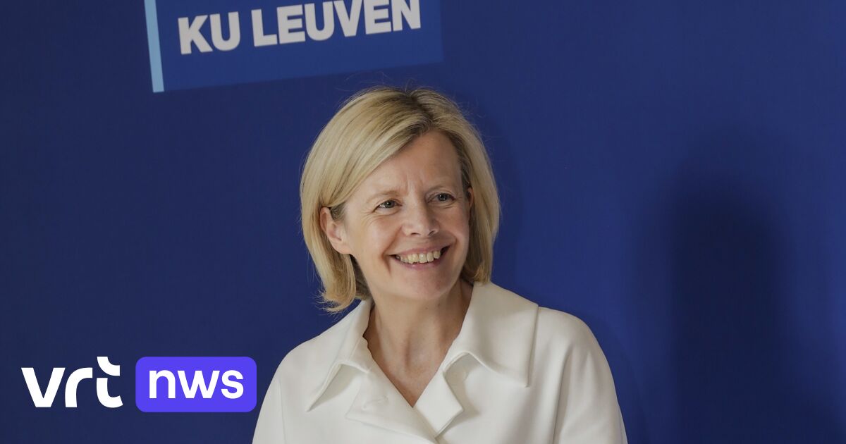Severine Vermeire wordt als eerste vrouw ooit rector van KU Leuven | VRT NWS: nieuws