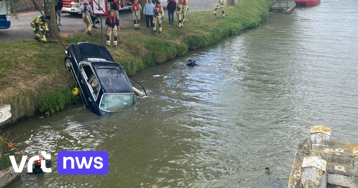 Merc old-timer rolls into River IJzer during meeting: ‘Hopefully it can ...
