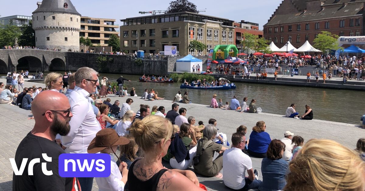 Kortrijk zet tijdens Sinksenfeesten speciale barrièrres die moeten ...