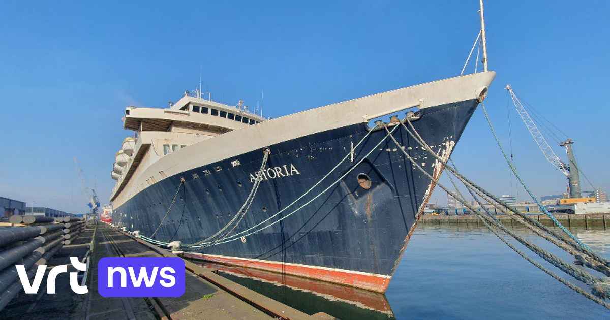 Ikonisches Kreuzfahrtschiff „Astoria“ wird in Gent verschrottet und ...