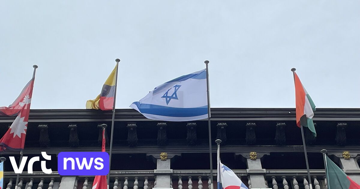 Israeli flag at Antwerp city hall triggers fresh tensions in city ...