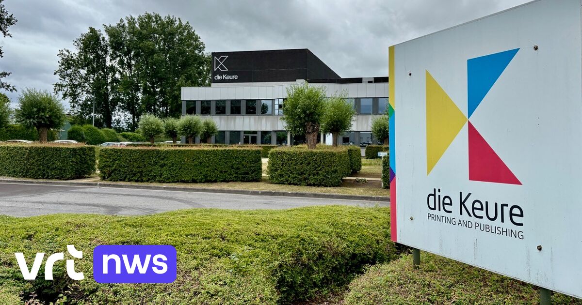 Die Keure sluit drukkerij in Brugge, 65 jobs bedreigd | VRT NWS Nieuws