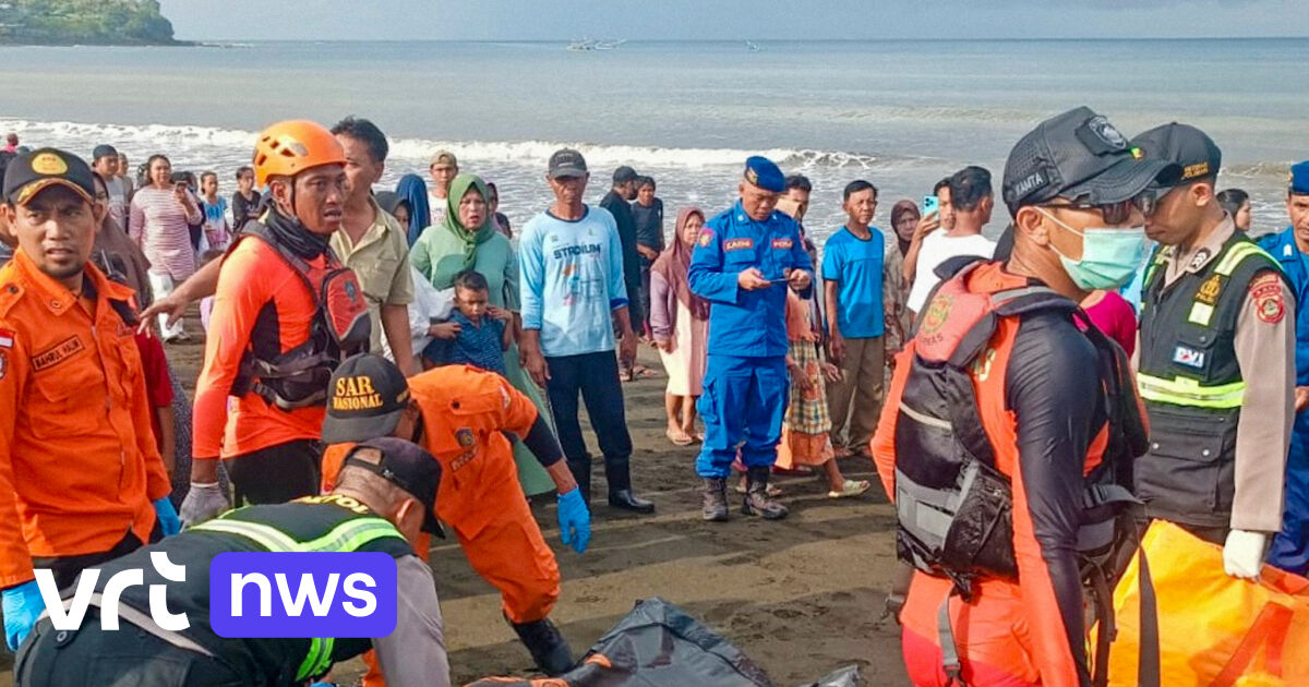 Veerboot zinkt tussen Java en Bali: zeker 4 doden en 38 vermisten | VRT ...