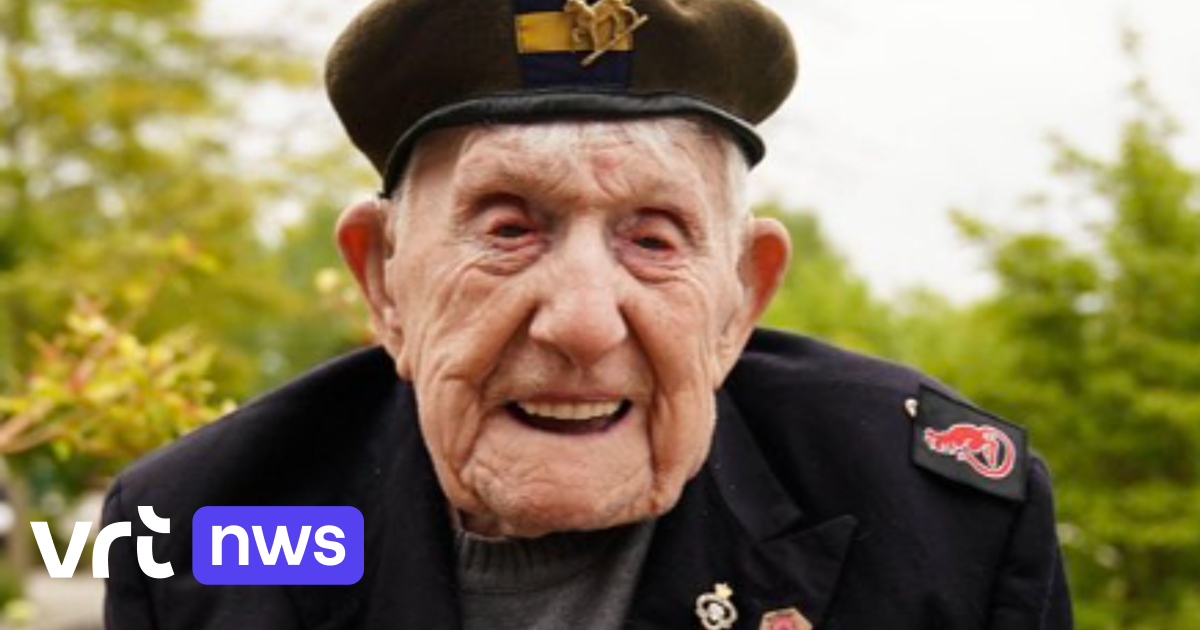 Oudste Britse oorlogsveteraan Donald Rose (110), die nog deelnam aan de ...