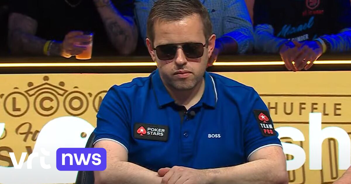 Kenny Hallaert uit Hansbeke eindigt als 4e op WK poker en wint 3 ...