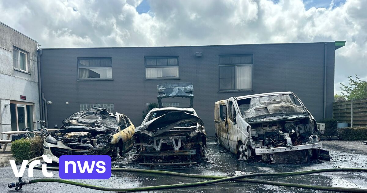 Drie auto's gaan in vlammen op in Gistel: "Morgen zou ik op vakantie ...