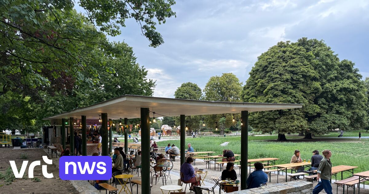 Zomerbar in Park van Vorst opnieuw open na 4 jaar | VRT NWS: nieuws