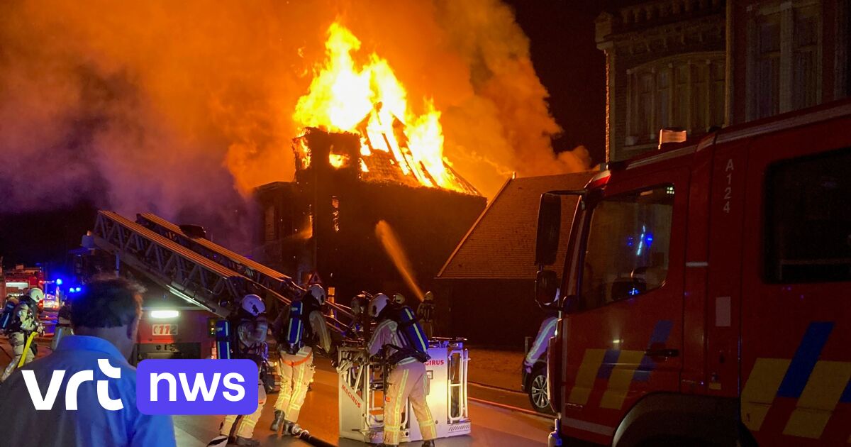 Vrouw (77) komt om bij woningbrand in Oedelem, huis volledig verwoest | VRT NWS: nieuws