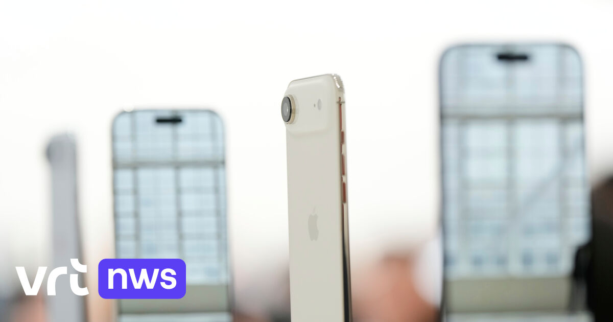 Nieuwe iPhone Air is dunste Apple-telefoon ooit | VRT NWS: nieuws