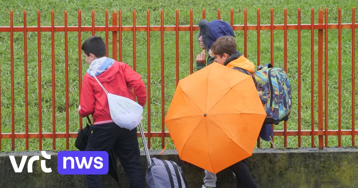 Code geel door storm Amy: onstuimig weer in het binnenland met buien en ...