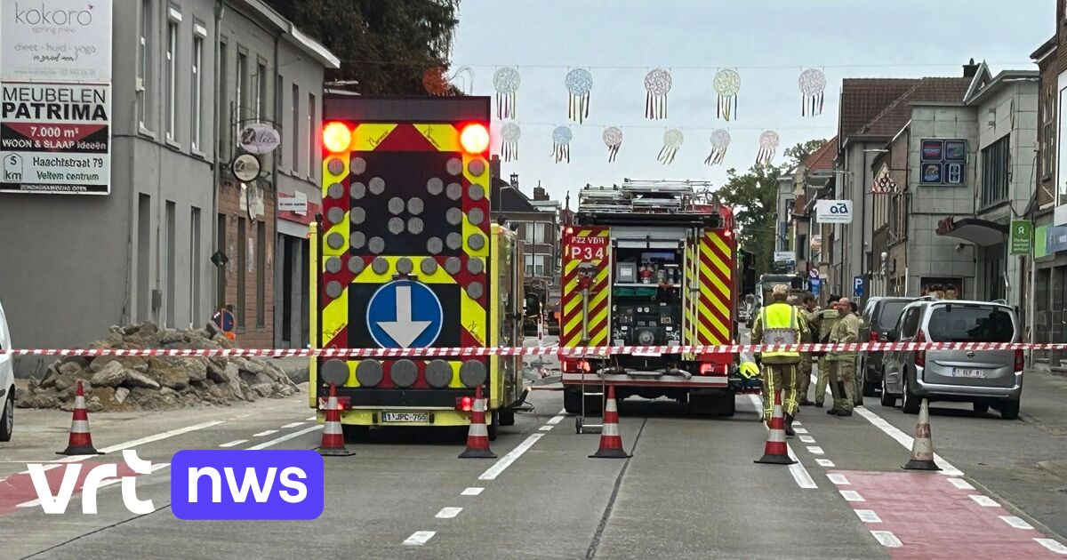 Leuvensesteenweg in Kortenberg weer vrijgegeven na gaslek | VRT NWS: nieuws