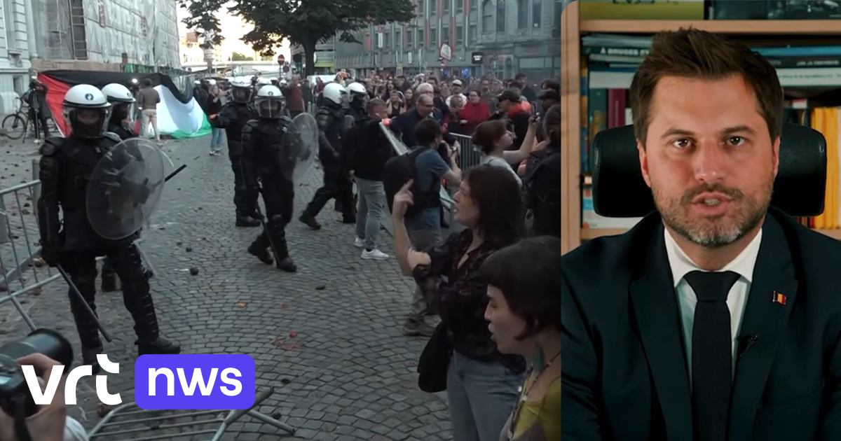 Gewelddadig protest tegen MR zindert na: Bouchez wil 'Antifa' opheffen ...