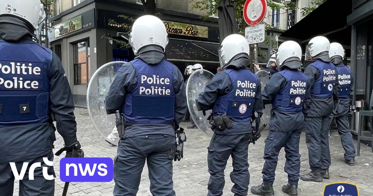 Brusselse politie houdt 25 personen aan bij grootscheepse controleactie rond Noordstation | VRT ...