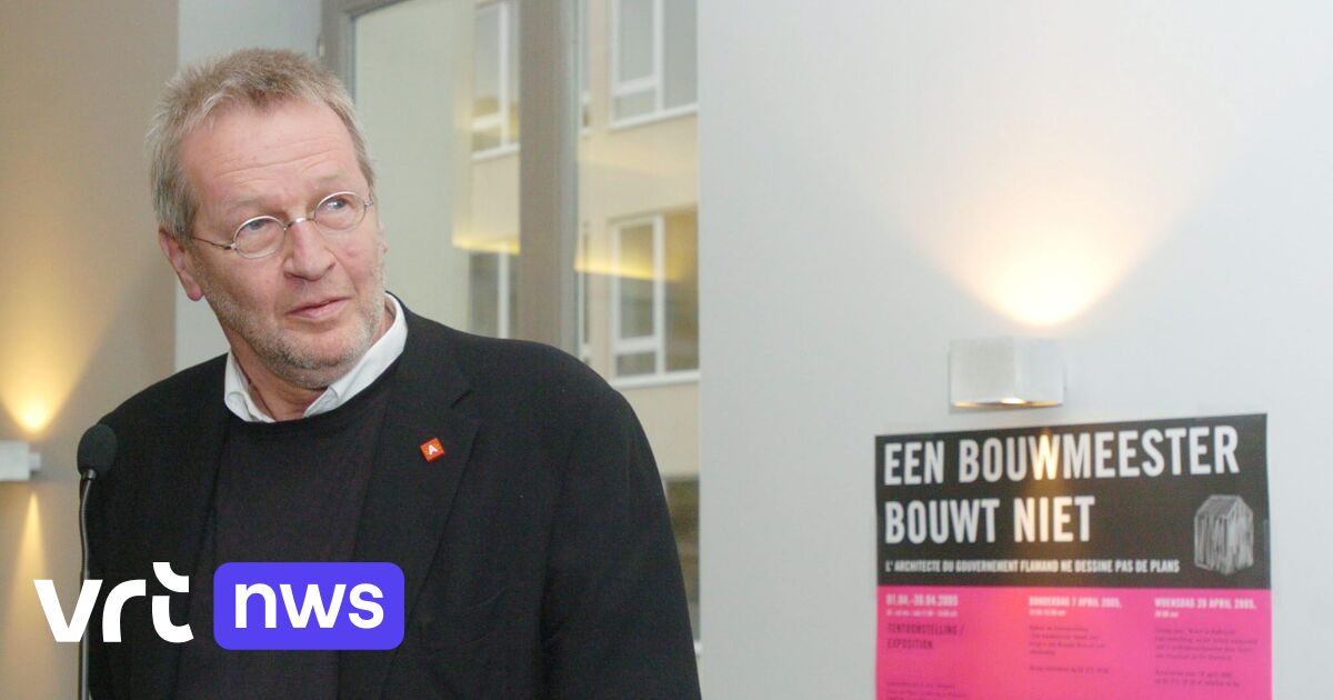 Le premier maître-architecte flamand Bob Van Reeth est décédé, à l'âge ...