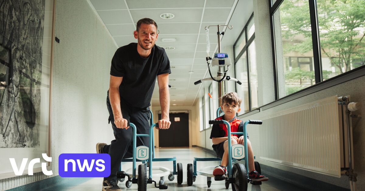 UZ Antwerpen introduceert de 'infuuts': een driewieler waardoor ...