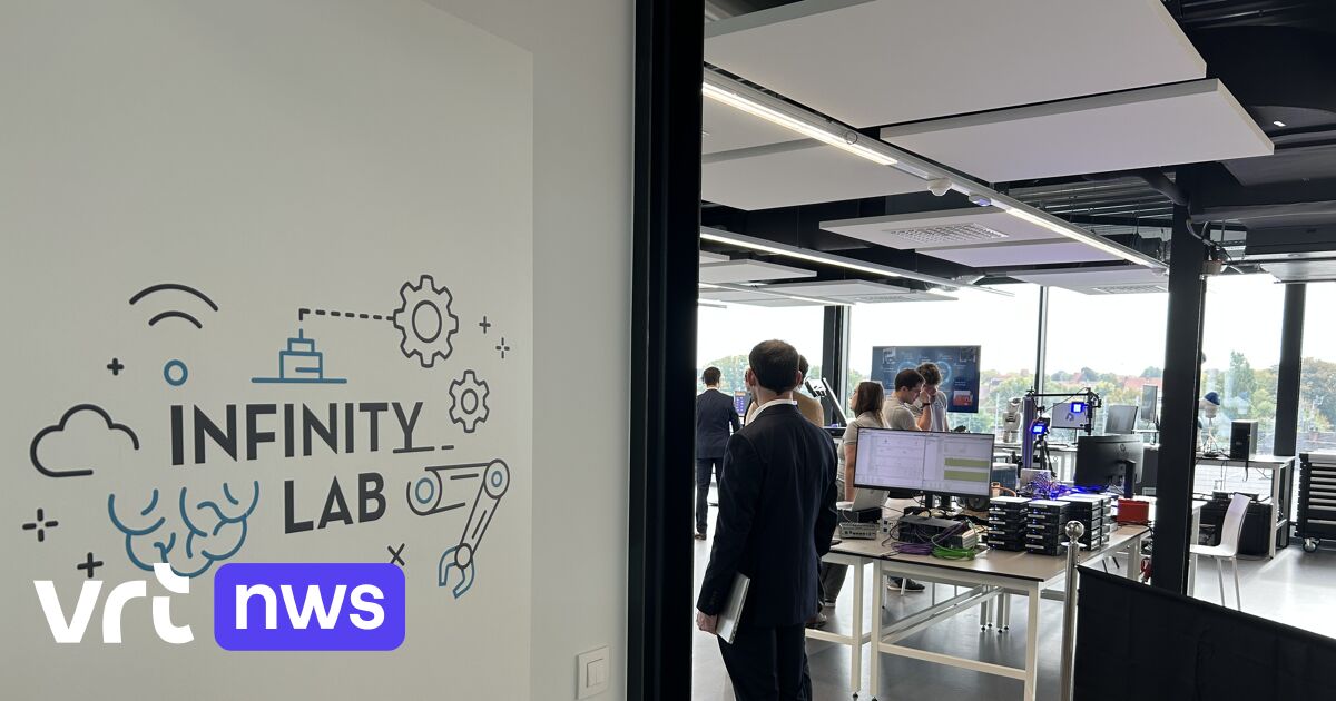 KU Leuven en Hogeschool Vives openen 'Infinity Lab' in Kortrijk: "Machines verbeteren zonder ze ...