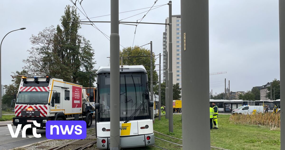 Tramverkeer Antwerpen opnieuw normaal na ontsporing tram met 4 ...