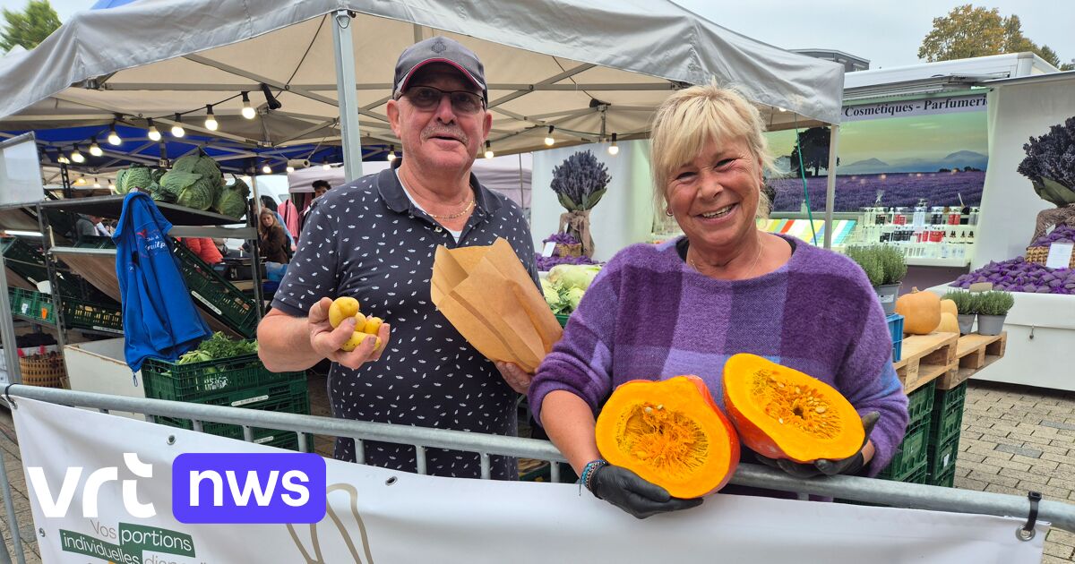 Marktkramers Sint-Pieters-Woluwe bieden kleinere porties voor ...