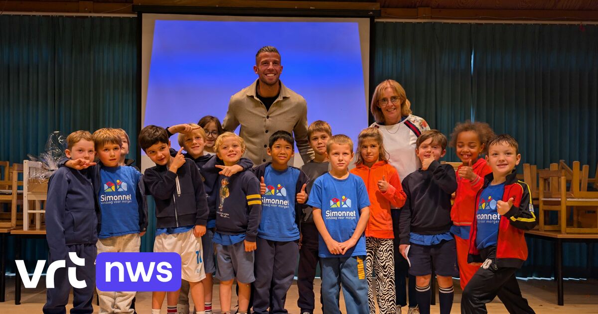 Toby Alderweireld duikt tijdens sportdag als verrassingsgast op in ...