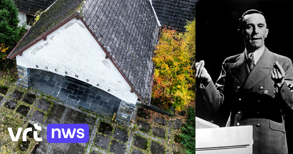 Eindelijk een plan voor vervallen villa van nazikopstuk Joseph Goebbels ...