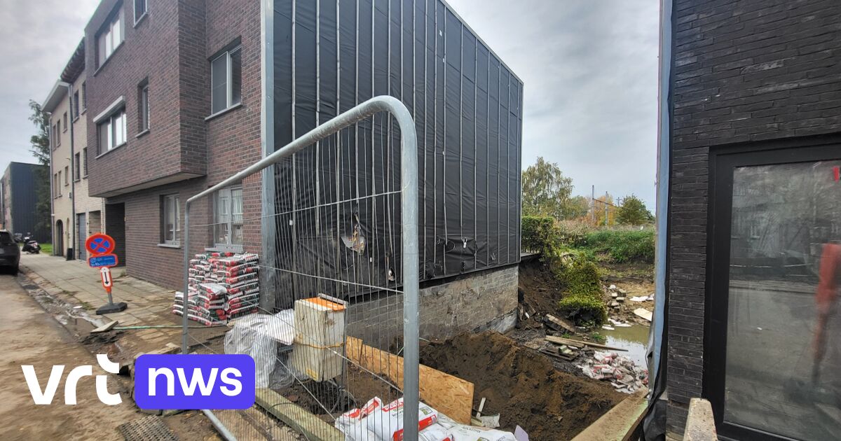 Parking en terras zakken weg in Boom door foute funderingswerken op ...