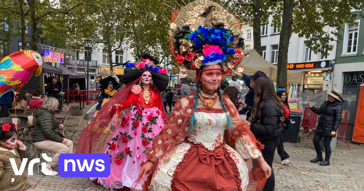 Antwerpen viert Día de los Muertos met festival op Falconplein: "We ...
