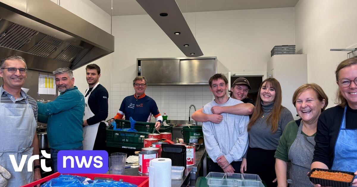 Team '8 op een rij' kookt 1.300 liter spaghettisaus in Puurs-Sint ...