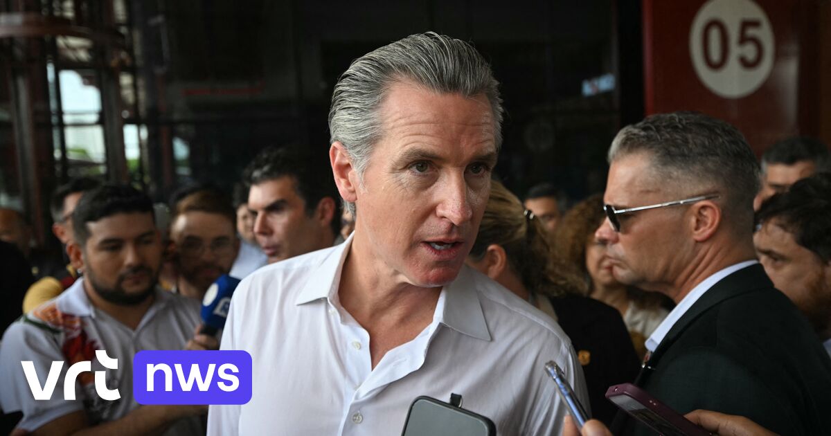 Hoe Newsom de aandacht wegkaapte als 'alternatieve Amerikaanse ...