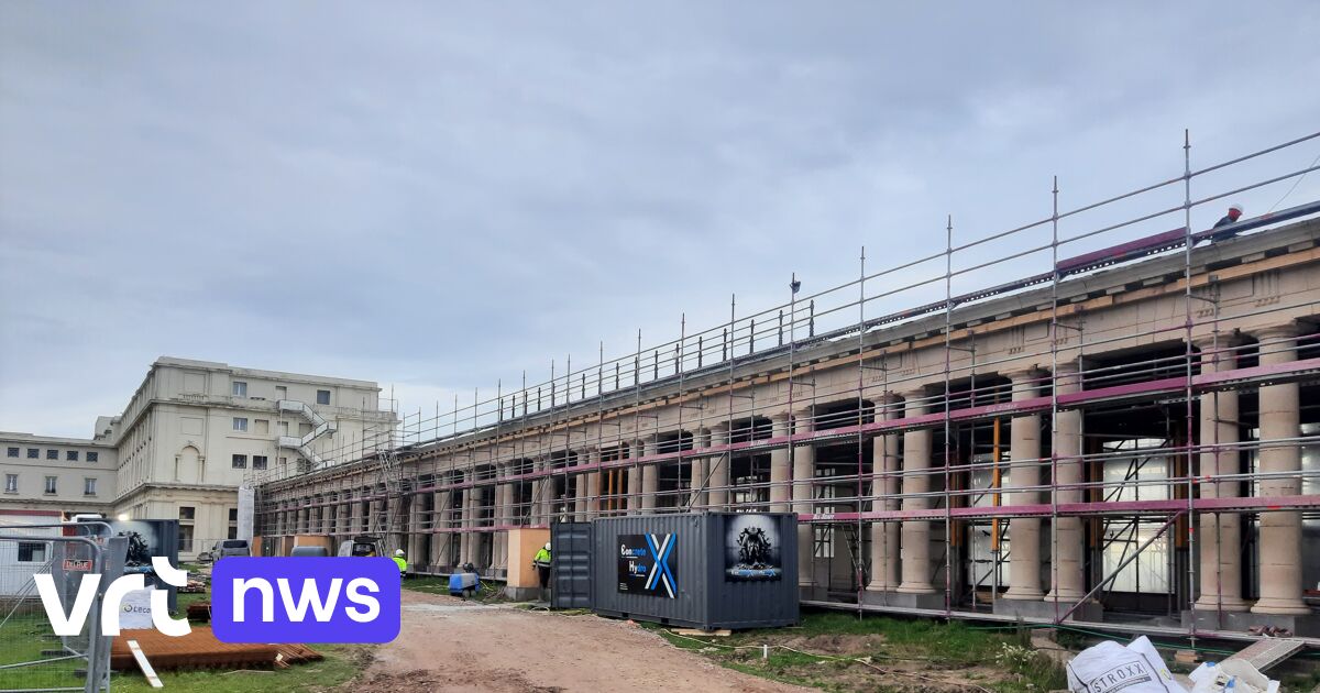 Wie steht es um die Restaurierung der Königlichen Galerien in Ostende ...