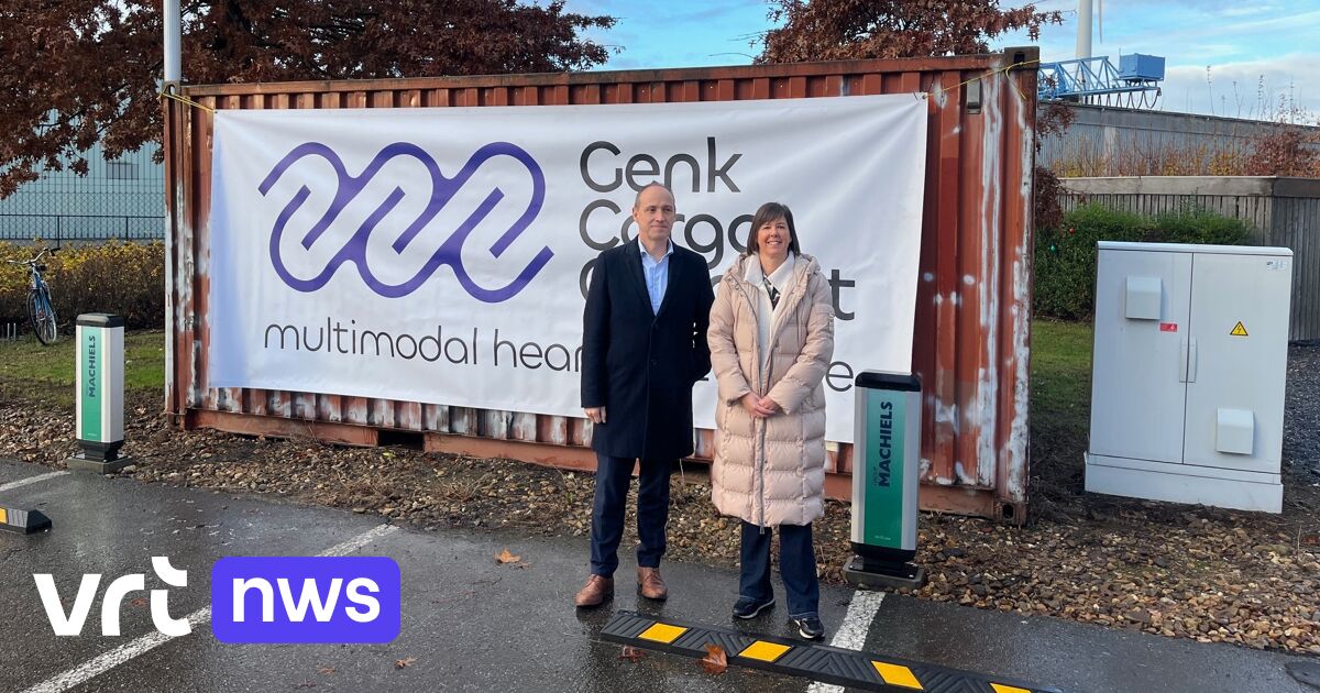 Haven Genk benadrukt rol als overslagterminal met nieuwe naam en logo | VRT NWS: nieuws