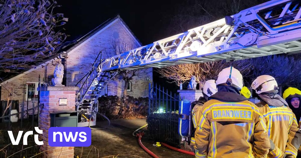 Huis in Brecht onbewoonbaar na zware uitslaande brand, geen gewonden ...