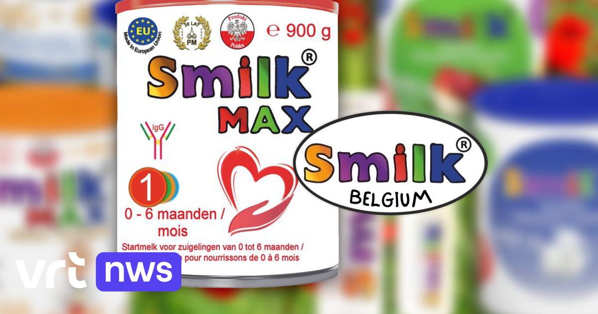 Pools babymelkpoeder Smilk illegaal verkocht in België: "Voldoet niet ...